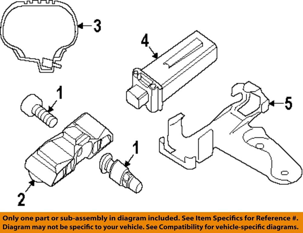 BMW OEM 10-16 1 Series M Electrical-Tpms Antenna 36106868194 | eBay