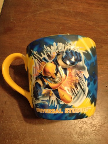 Marvel Characters Wolverine 2006 Universal Studios 3D Coffee Cup Rare ...