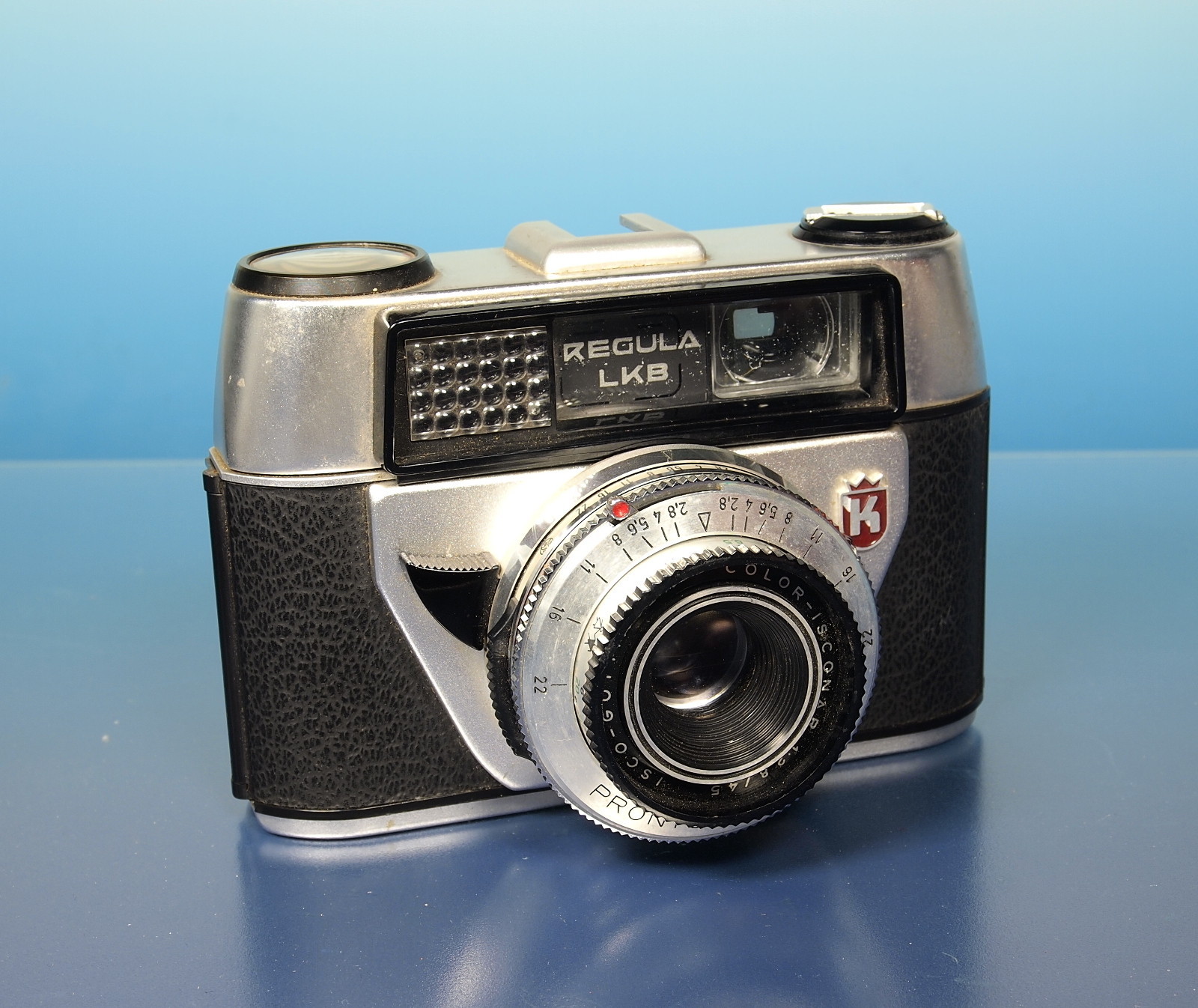 REGULA LKB Photographica Kamera camera mit Color-Isconar 2.8/45 ...