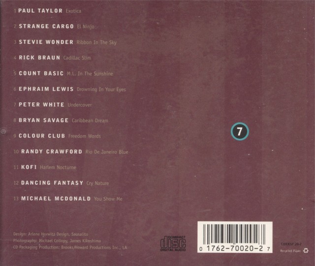 KKSF 103.7 FM Sampler for AIDS Relief, Vol. 7 by Various Artists (CD ...