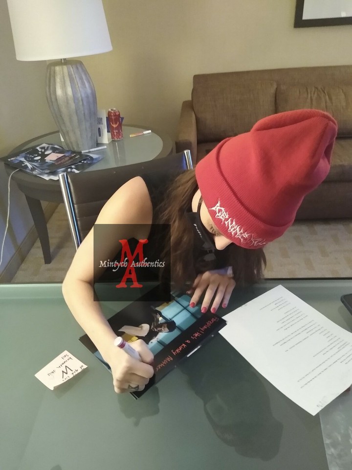 Nadia Teichmann Ice Nine Kills signed 8x10 photo Beckett Spencer Charnas | eBay