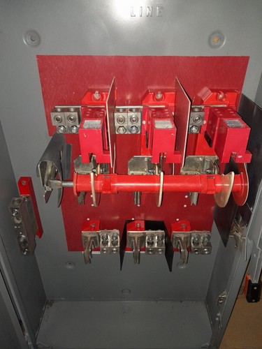 SQUARE D 600AMP 600V 3 PHASE NEMA 3R FUSE TYPE H366NR | eBay