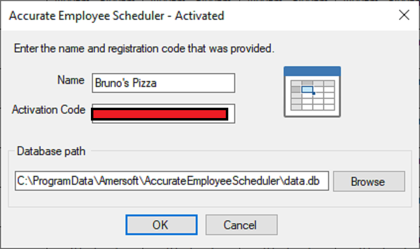 Accurate Employee Scheduler for Microsoft Windows PC Business Schedule ...