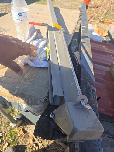 Bilco LU-1 LadderUP Safety Post Powder Coated Grey | eBay