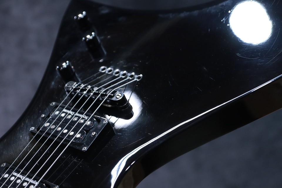 ESP LTD Axxion Dave Mustaine Signature Neck-Thru-Body Black El. Guitar ...