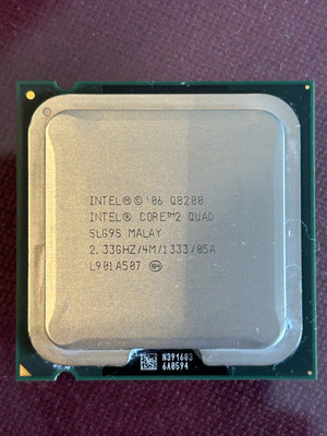 Intel Core 2 Quad Q8200 2.33 GHz Quad-Core (BX80580Q8200) Processor ...