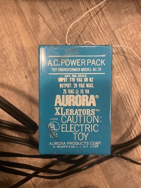 1973 Aurora XLerators w/ 5 Cars Custom Adventurer Mont. Ward Slotless ...