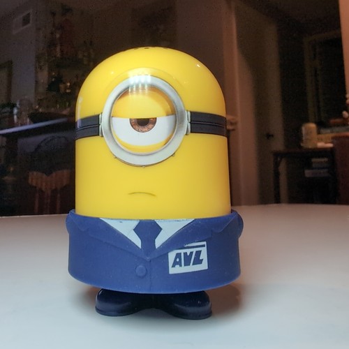 McDonald's 2024 DESPICABLE ME 4 Toy - #5 Avl Jerry Minion Figure Happy ...
