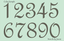 STENCIL Paris French Script Numbers Bride Lake House Address Old Prim ...