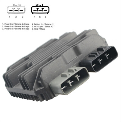 John Deere XUV Gator 620i 625i Gas Voltage Regulator Rectifier For ...