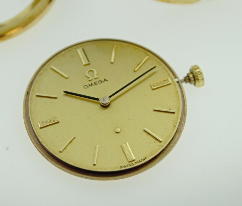 Vintage Omega 18k Solid Gold Cal 620 Circa 1960 Men's Watch | eBay