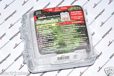 1pcs-COOPER WIU-2 Weather BOX IN-USE WEATHER PROTECTIVE COVER | eBay