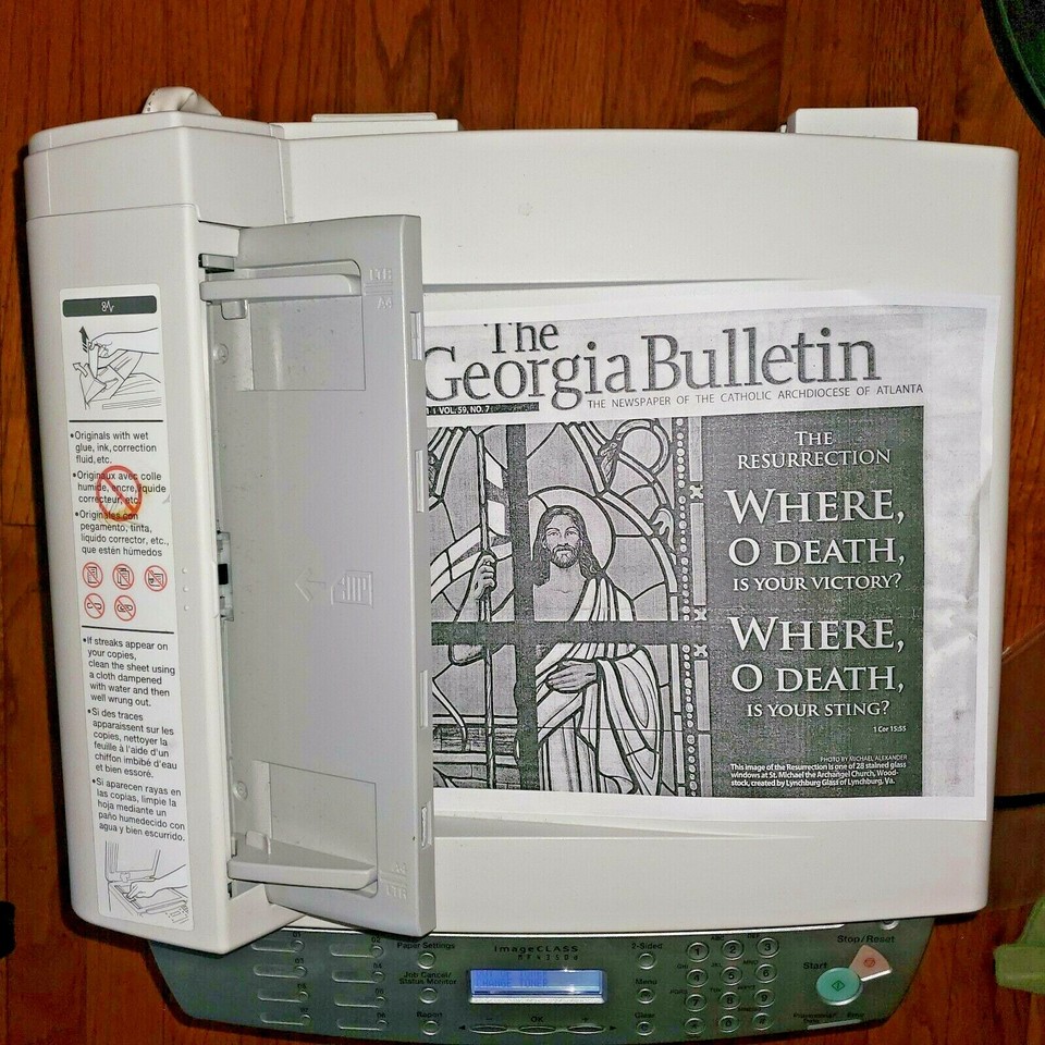 CANON IMAGECLASS MF4350D LASER ALL IN-ONE SUPER G3 PRINTER SR# HAJ46664 ...