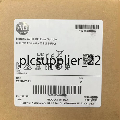 NEW Allen Bradley 2198-P141 AB 2198-P141 Series A Kinetix 5700 DC Bus ...