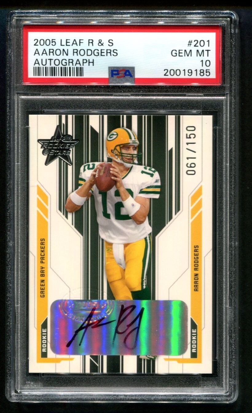 Aaron Rodgers | Autographed Football Memorabilia & NFL Merchandise