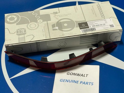 Mercedes Benz GLK250 350 10-15 Genuine Rear Bumper Left Reflector OE ...