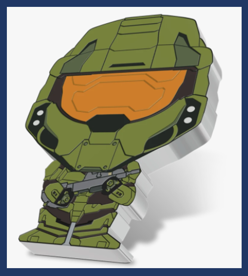 Niue Chibi Halo Master Chief 1oz Silver COA | eBay