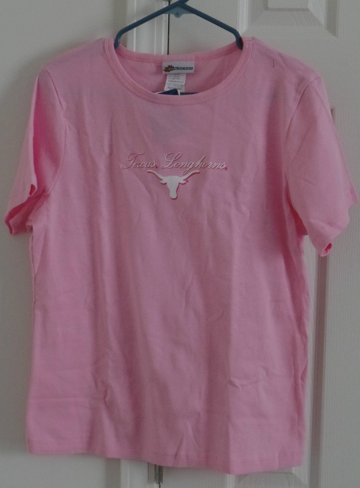 UNIVERSITY OF TEXAS LONGHORNS LADIES T-SHIRT NEW SIZE M PINK | eBay