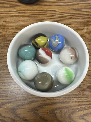 Vintage Marbles Collectible old Marble lot Of 8 | eBay