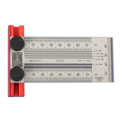 Incra Precision T-Square 75mm T-Rule - TINYT75M 707747 | eBay