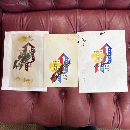 BSA SOUTHWEST MICHIGAN COUNCIL 1973 NATIONAL JAMBOREE PROOFS AND ACETATE TROOP 5 | eBay