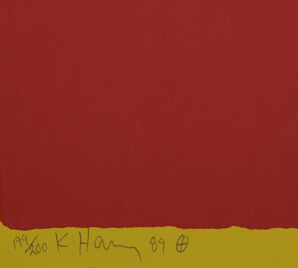 Keith Haring : The Paris Review, 1989 - Hand-signed | eBay