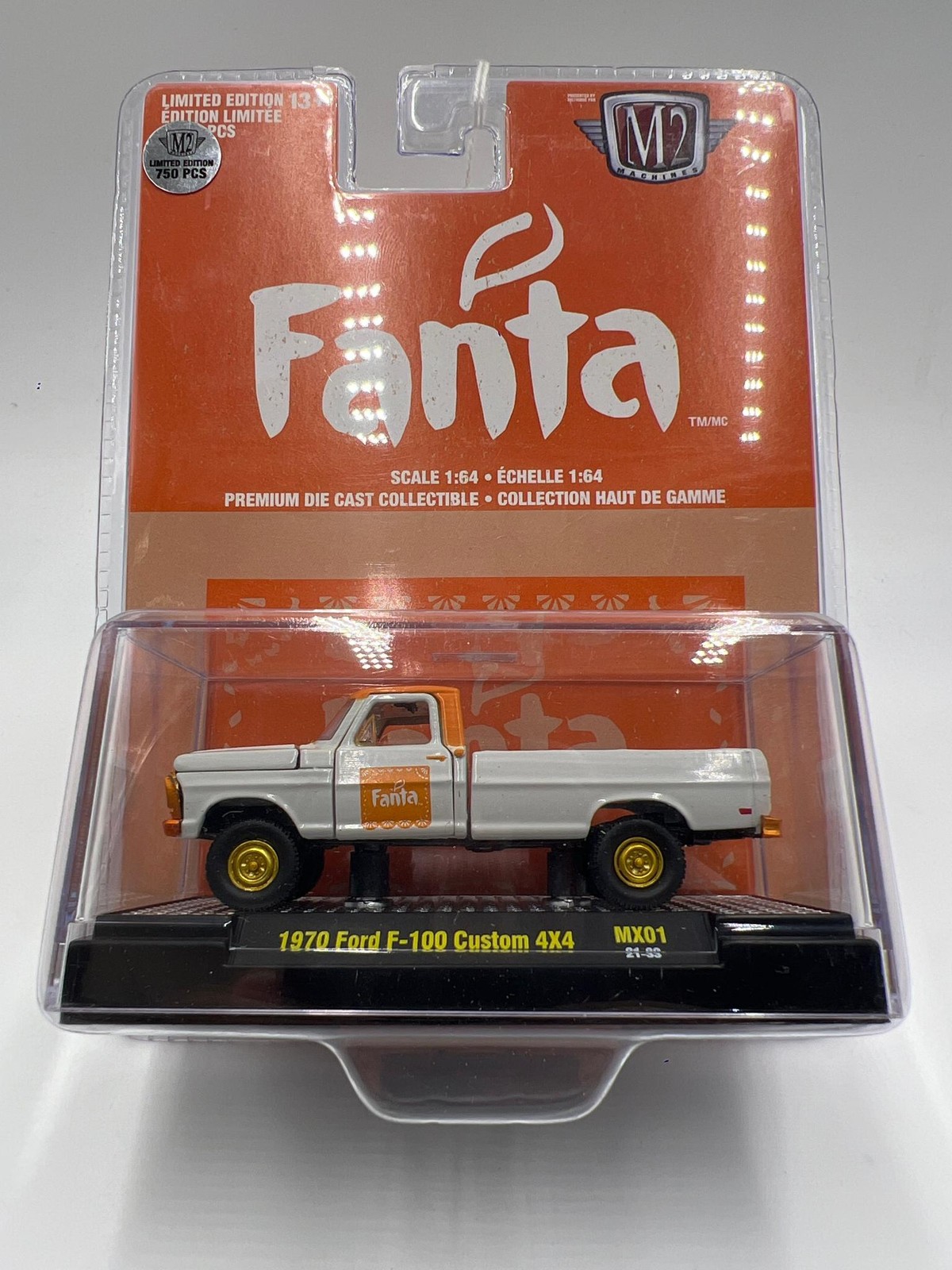 M2 Machines Fanta CHASE 1970 Ford F-100 Custom 4x4 MX01 | eBay