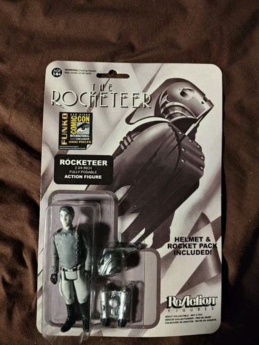 Funko Reaction Figure (Rocketeer Black & White) San Diego Comic Con ...