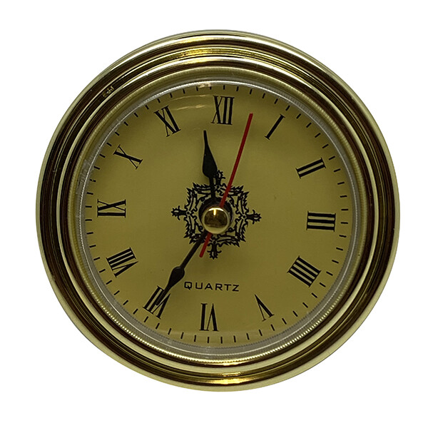 New Quartz Replacement Bezel Clock Insert - Sizes Option - Clip Fit ...