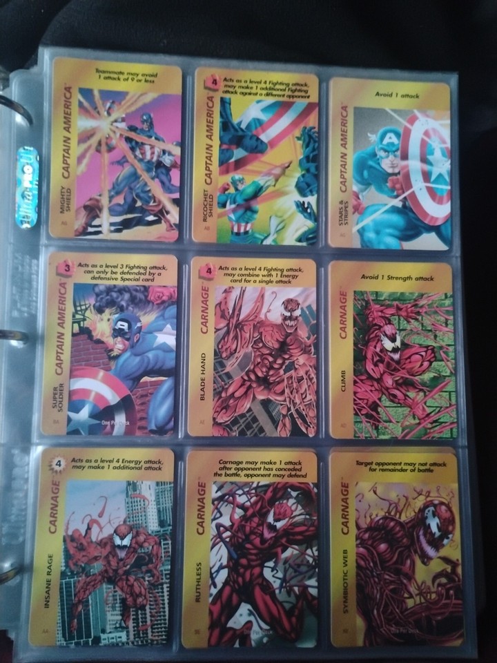 Marvel Overpower Complete Set Card Game including Mission Control ...