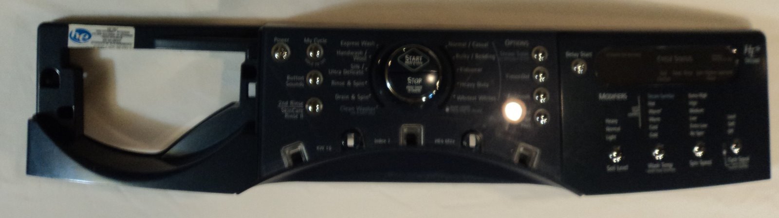 KENMORE CONTROL PANEL (navy blue) with interface boards: W10319810 ...