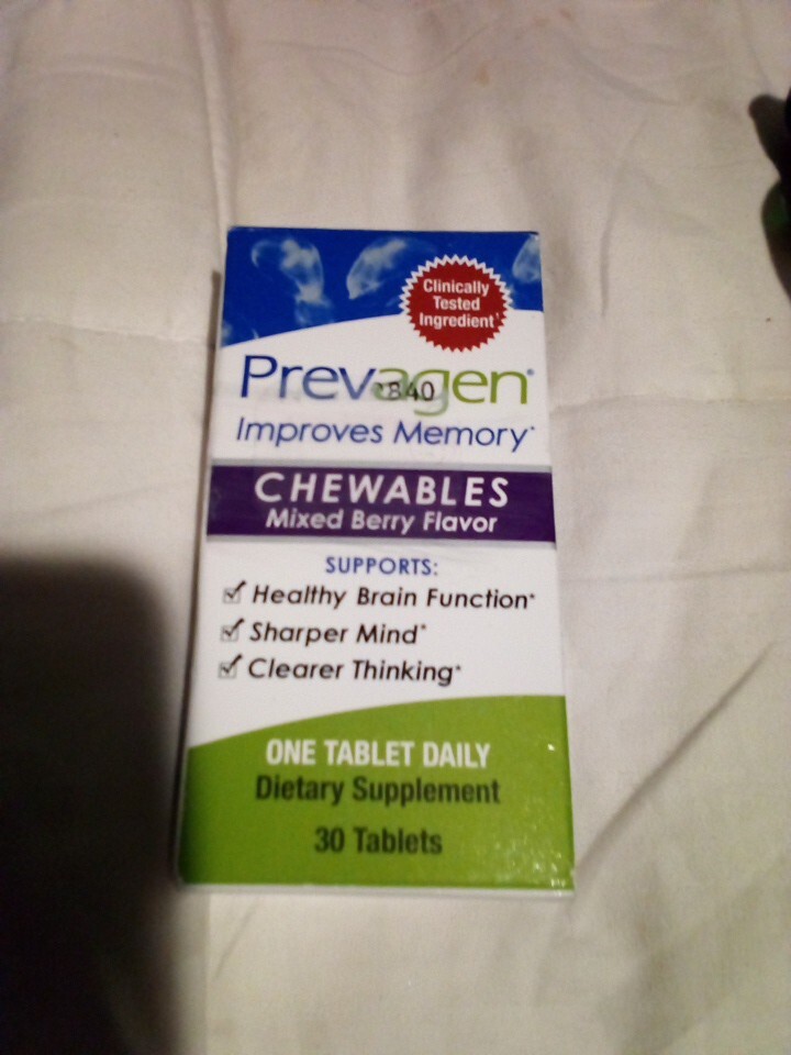 Prevagen Improves Memory Regular strength Mixed Berry Chewable tablets ...