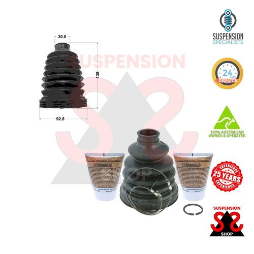 Front Axle Bellow Boot Kit, Drive Shaft Suit VW Transporter VR6 3.2 ...