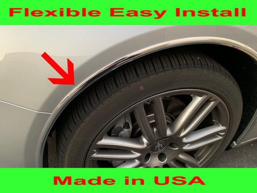 2005-2018 Volkswagen 4pc Chrome Wheel Well Fender Trim Molding Kit | 5 ...