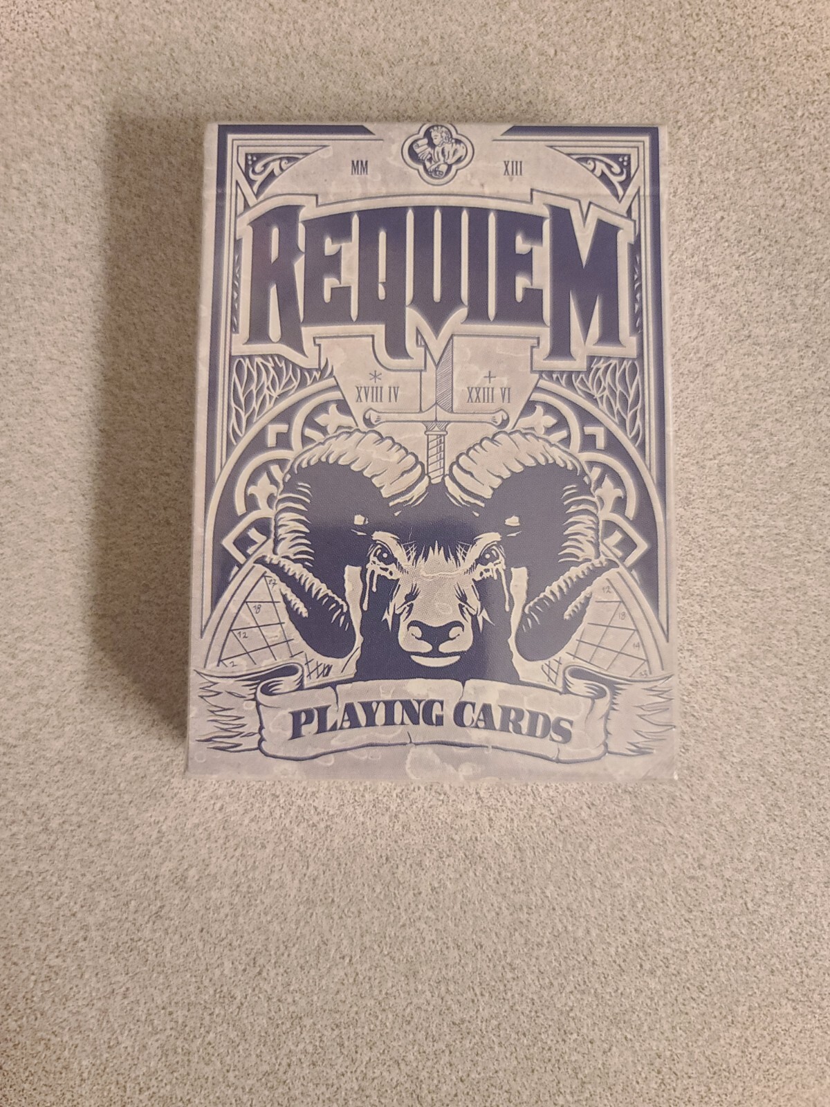 Requiem Playing Cards - Limited Edition Winter Deck | eBay