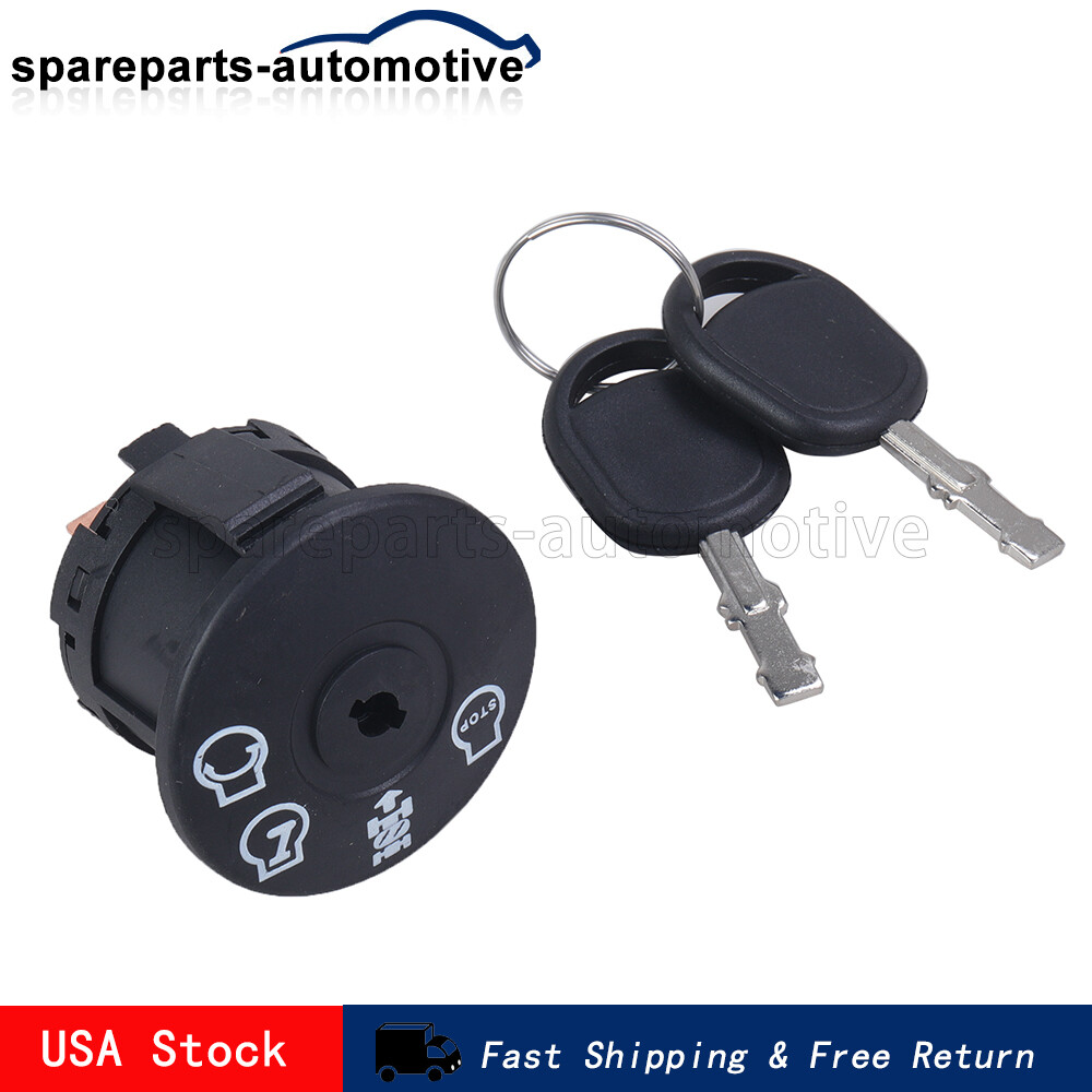 Ignition Key Switch For Husqvarna Poulan Craftsman 193350 w/2 KEYS ...