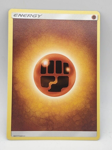 Pokemon Energy Card - Fighting | eBay