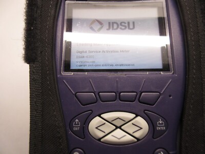 JDSU DSAM-6300 XT DOCSIS 3.0 FIELD METER, HOME CERT, MANY APPS, BATTERY ...