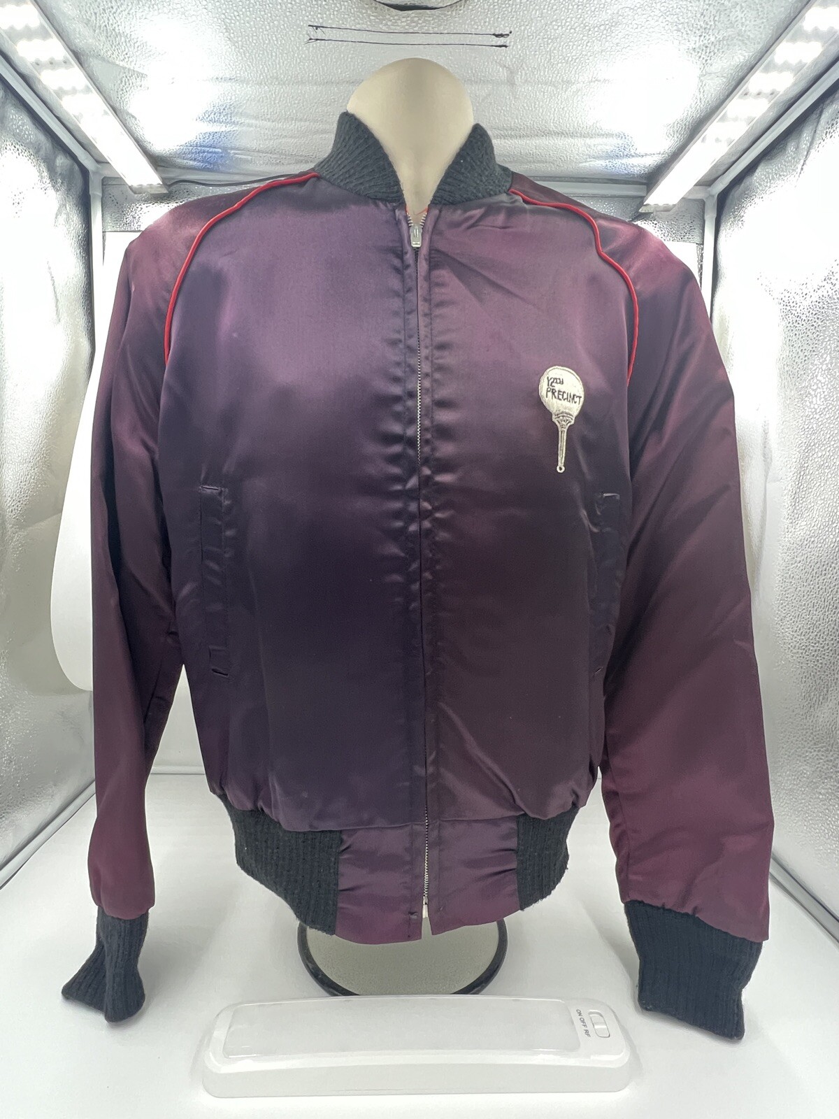 BARNEY MILLER SHOW 80'S CAST AND CREW SATIN JACKET S… - Gem
