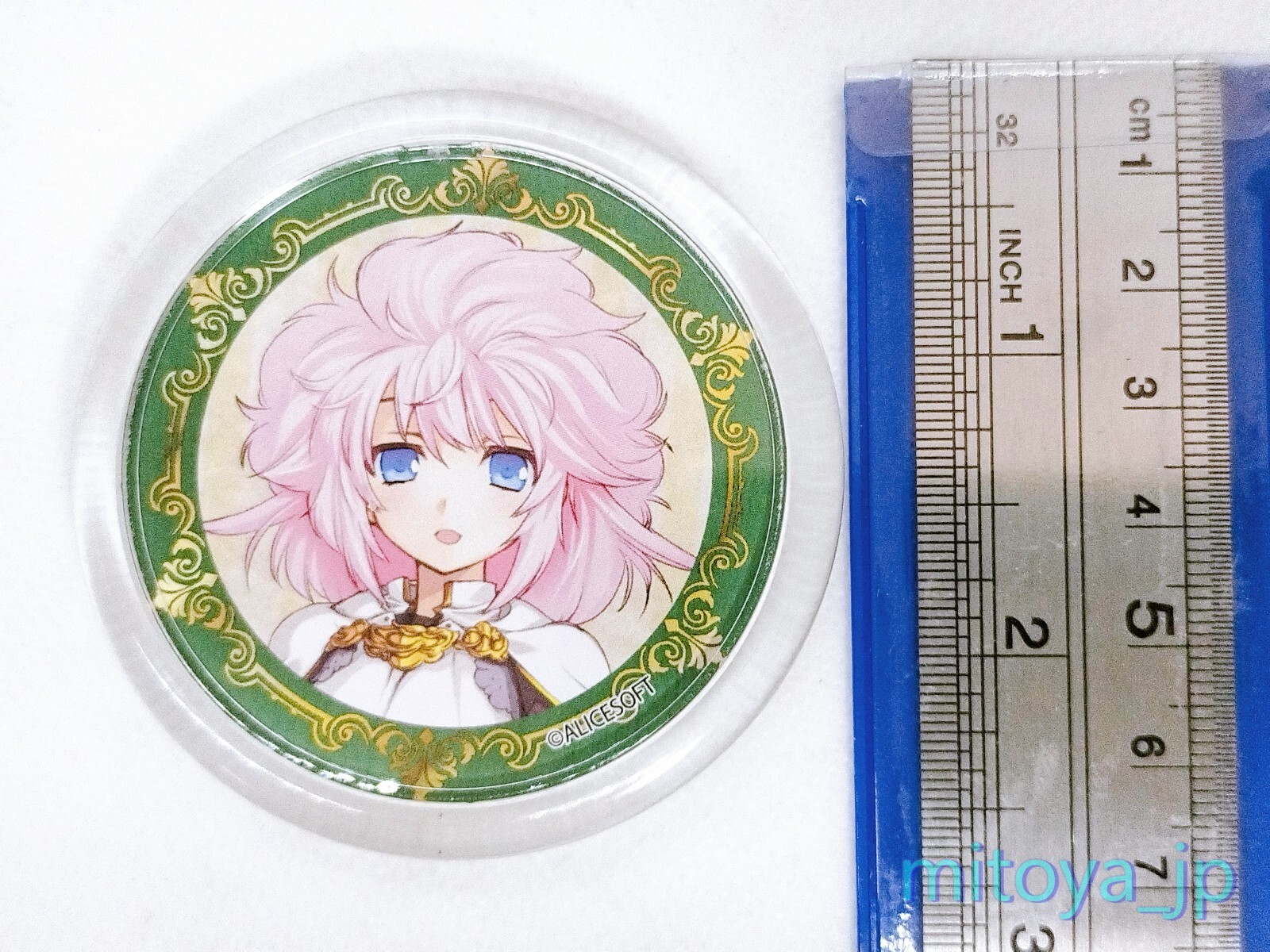 ALICESOFT RANCE Series Sill Plain Round character magnet Maru chara ...