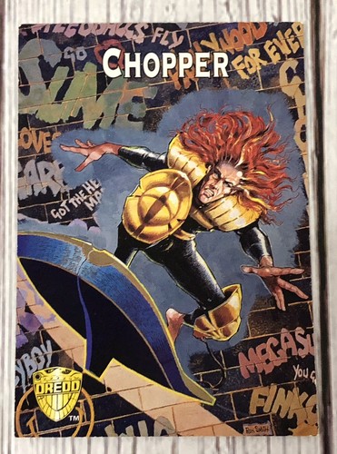 Edge 1995 Judge Dredd The Epics Chase Card Chopper Proto 5 | eBay