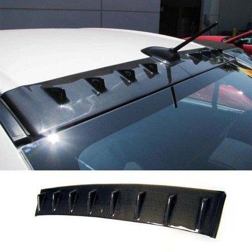 Dry Carbon Fiber Roof Spoiler Tail Lip Wing Bar For Mitsubishi Lancer ...