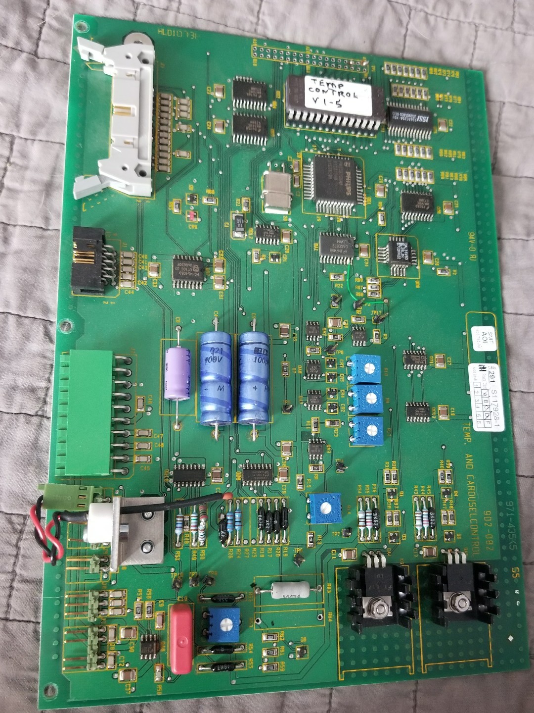 Sensititre Aris 2X temp and carousel control card 902-082 972-435k5 | eBay