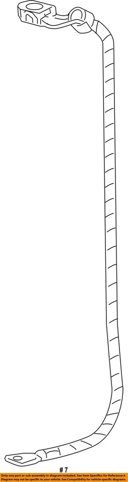 FORD OEM 08-10 F-250 Super Duty Electrical Battery-Positive Cable ...