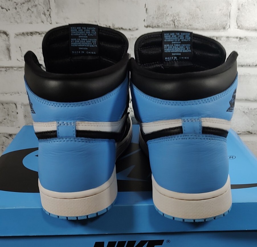 Nike Air Jordan 1 Retro OG High UNC Toe size 9.5 DZ5485-400 OG I ...