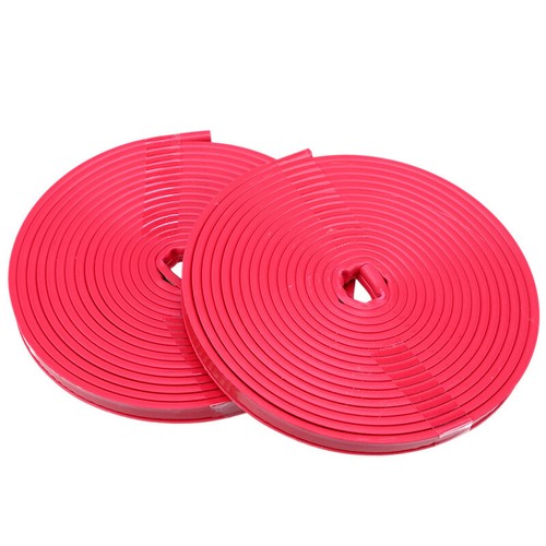 Red Car Door Edge Trim Molding Rubber Seal Strip Scratch Protector ...
