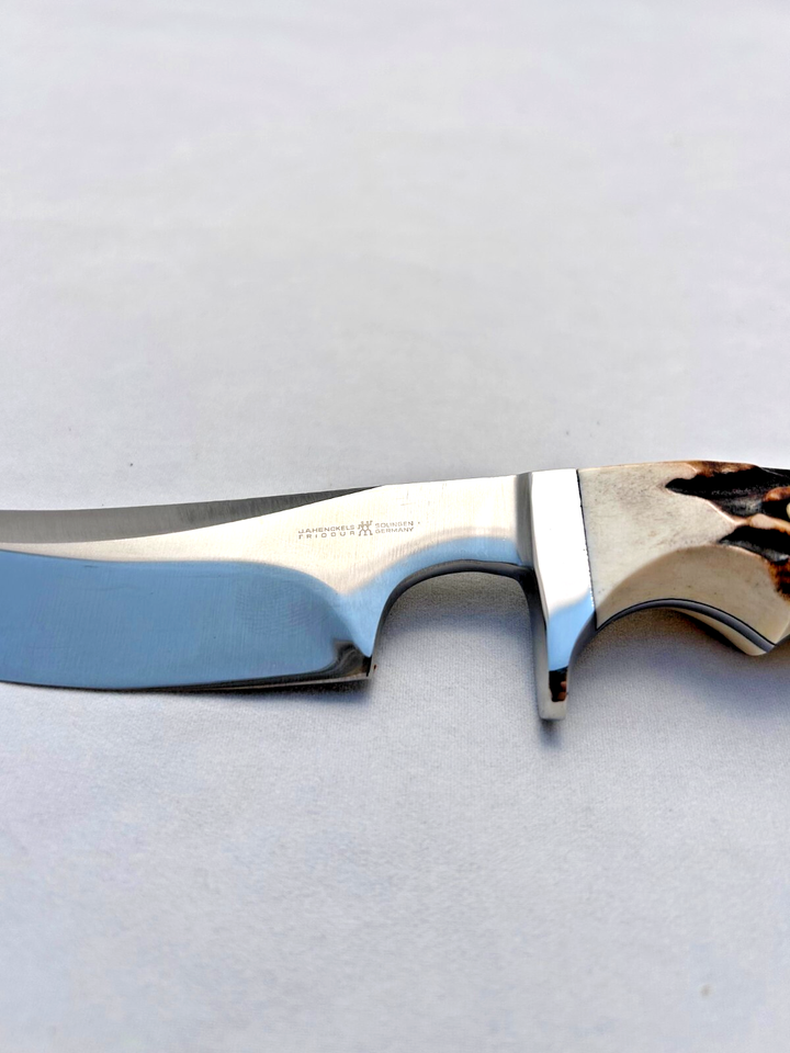 J.A. Henckels Solingen Germany Friodur Model 944 Skinner Knife ~ Stag ...
