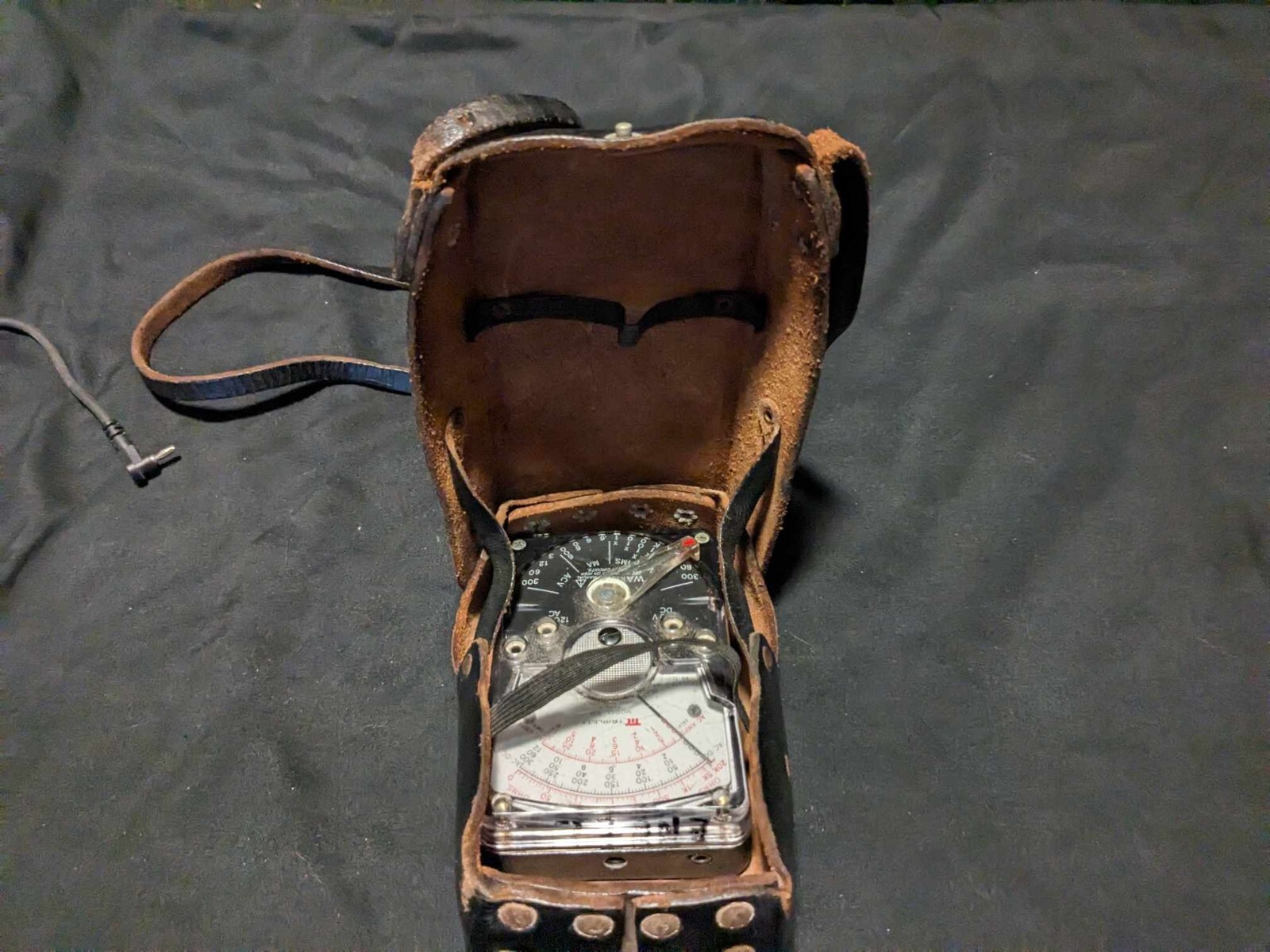 Triplett Model 310 Type 4 Handheld Analog Volt/ohm Meter W/ Leads ...