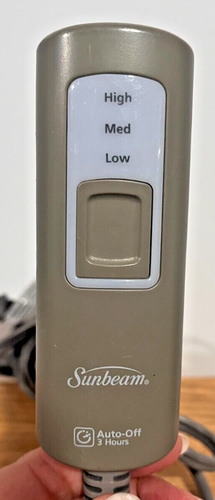 Sunbeam T85B Electric Blanket Throw Heat Controller 3-Pin Cord ...