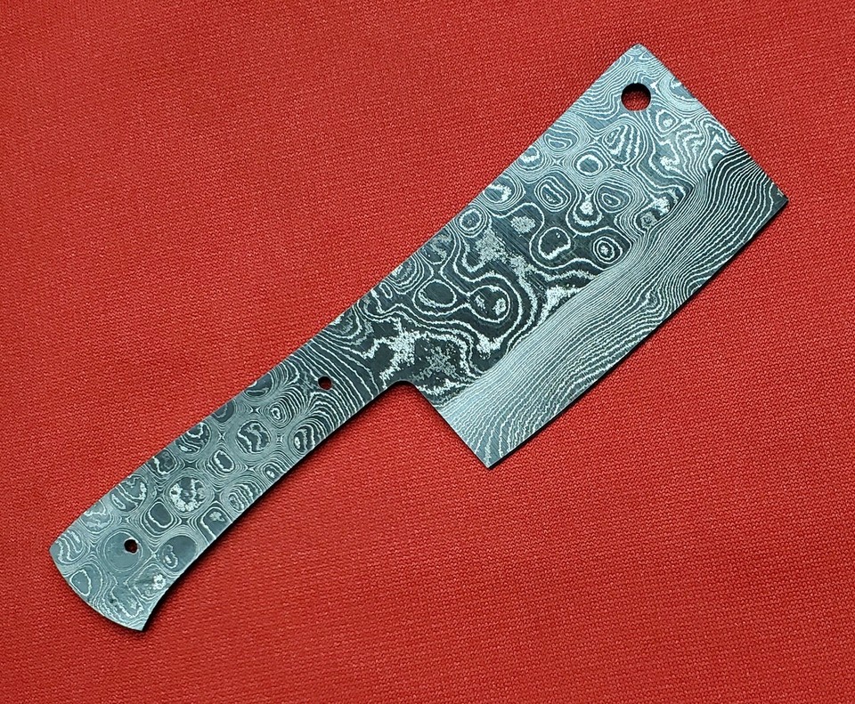 Alabama Damascus Steel Cheese Fixed-Blade Knife 3" Damascus Steel Blade ...